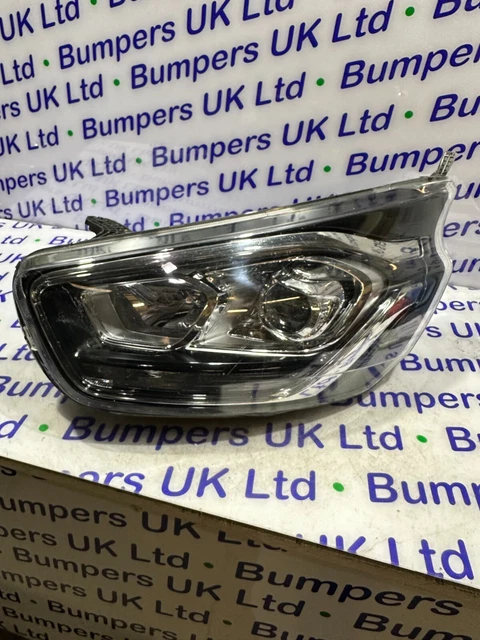 FORD TRANSIT CUSTOM Mk8 Front Left Led Drl Headlight Jk21-13W030-Cj £99 ...