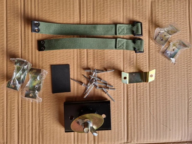 LAND ROVER SERIES 3 Defender Military Pick Axe Mounting Kit Drop down ...