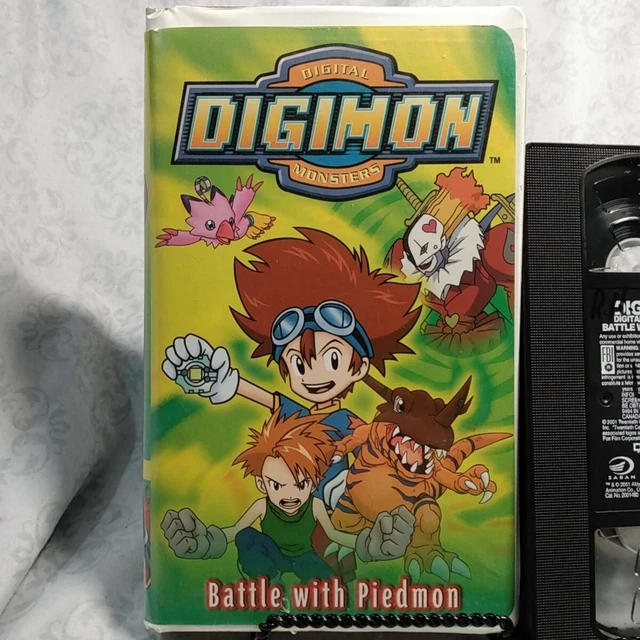DIGIMON VOL. 5: Battle with Piedmon (VHS, 2001) £6.67 - PicClick UK