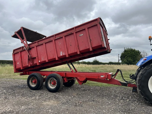 TRIFFITT TRAILER, 12T, Tipper, Root, Grain, Muck, Tipping, Tractor ...