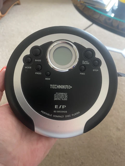 NEW TECHNIKA ANTI Shock portable CD Player - PCD-417 perfect condition ...