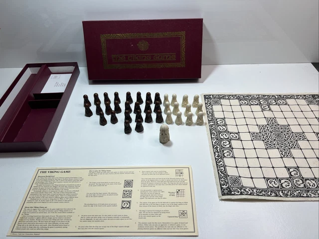 VINTAGE THE VIKING Game Board Game History Craft / Past Times £17.36 ...