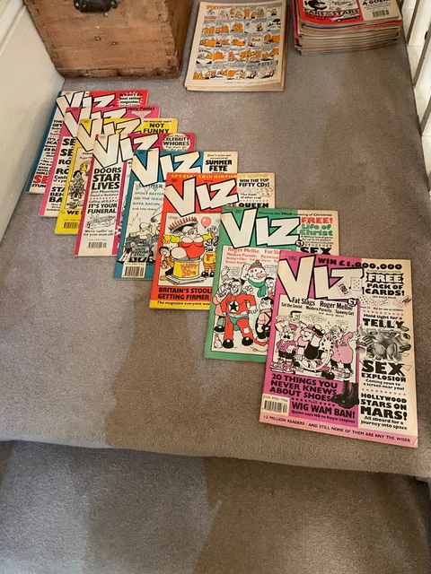 VIZ COMICS BUNDLE 1990s - 43 Issues_Fab £63.12 - PicClick UK