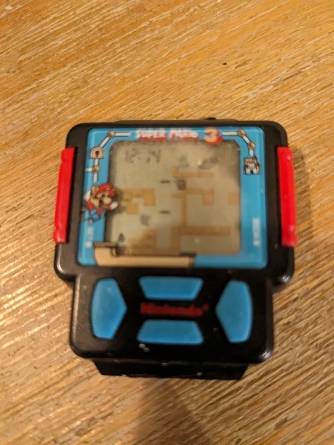 NINTENDO SUPER MARIO 3 Zeon 8319 TD Video Game Watch Vintage £60.00 ...
