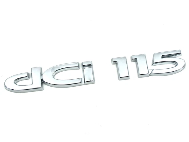 GENUINE NEW RENAULT DCi 115 BADGE Emblem For Master 1998-2010 & Trafic ...