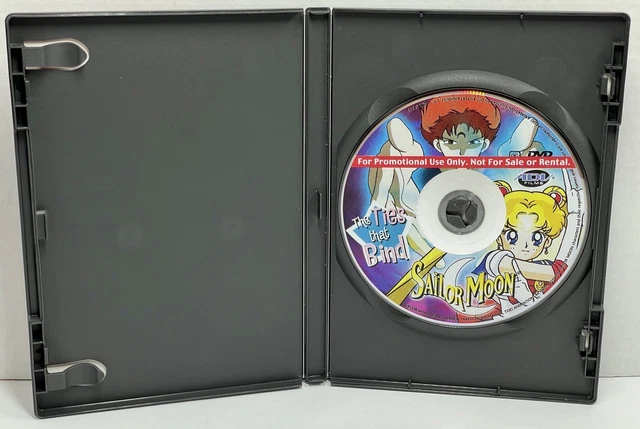 SAILOR MOON DVD Vol. 11 The Ties That Bind DVD - RARE PROMOTIONAL COPY ...