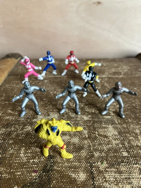 1995 LOT 9 Mighty Morphin Power Rangers Micro Figures Bandai EUR 15,00 ...