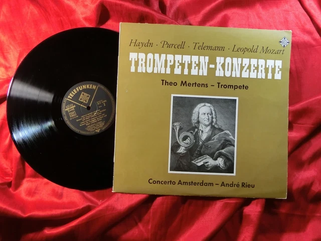 HAYDN PURCELL TELEMANN Leopold Mozart Trompeten-Konzerte Theo Mertens ...