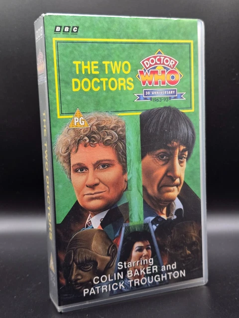 DOCTOR WHO VHS Video Cassette The Two Doctors Colin Baker Patrick ...