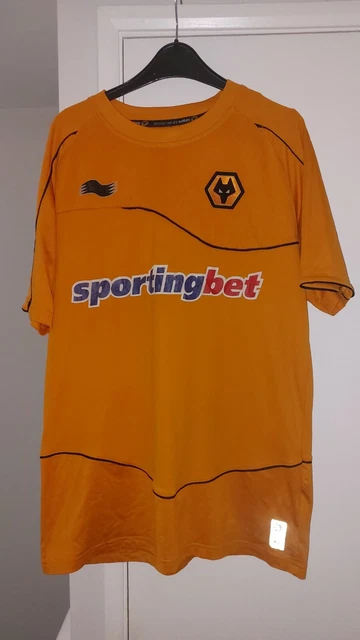WOLVES WOLVERHAMPTON WANDERERS 2011/12 FOOTBALL SHIRT JERSEY Size ...
