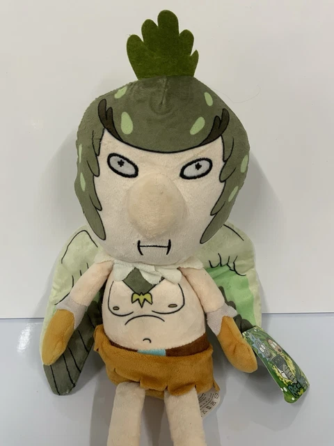 RICK AND MORTY Adult Swim Bird Man 14" inch Plush Cuddly Soft Toy Cute ...