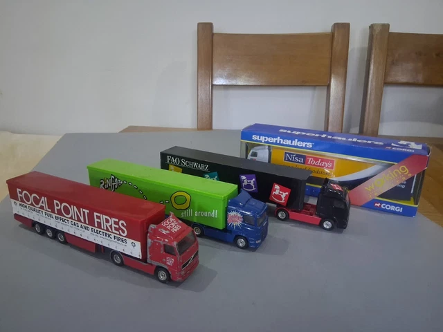 DIECAST CORGI SUPERHAULERS 1.64 Scale Jb Lot X 4 £21.50 - PicClick UK