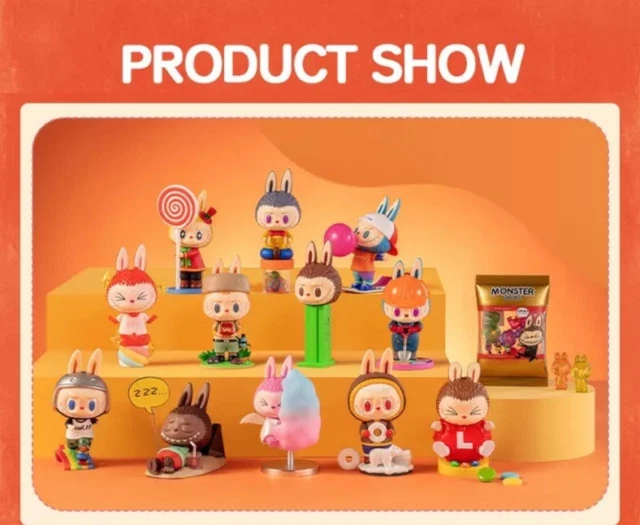 POP MART LABUBU The Monsters Candy Series Confirmed Blind Box Figure ...