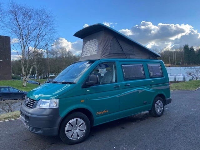 VW TRANSPORTER T5 camper van, Devon conversion, Reimo roof, Diesel ...