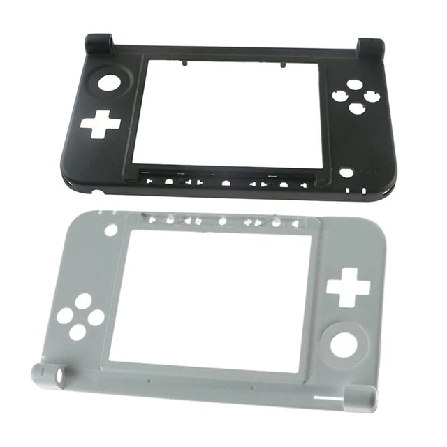 FOR 3DS XL Replacement Hinge Part Black Matte Bottom Middle for Shell ...