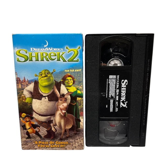 SHREK 2 (VHS, 2004) Dreamworks - Mike Myers, Eddie Murphy V10 £8.58 ...