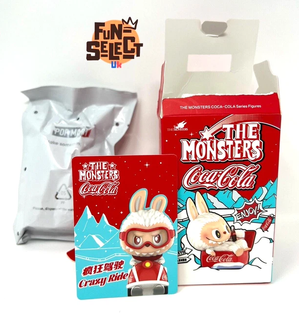 THE MONSTERS LABUBU Coca Cola figure Crazy Ride from Pop Mart official ...