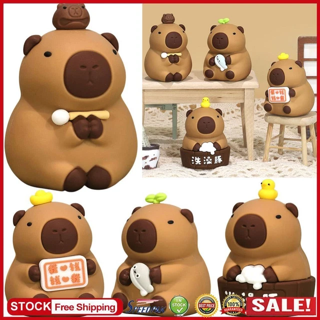 CUTE CAPYBARA SCULPTURE Capybara Statue Cartoon Creative Gifts for ...