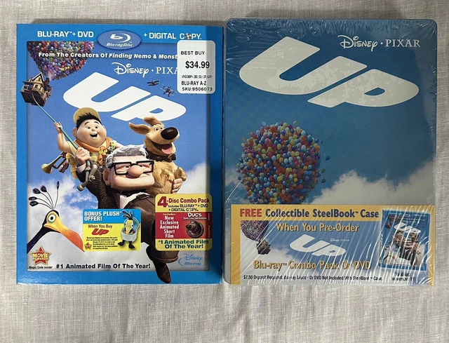 Up Pixar Blu Ray Steelbook Best Buy Usa Combo Pack Exclusive Brand