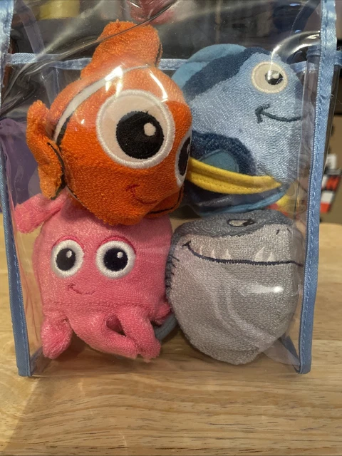 DISNEY & PIXAR : Finding Nemo: Small Plush Bath Toys - Nemo, Dory ...