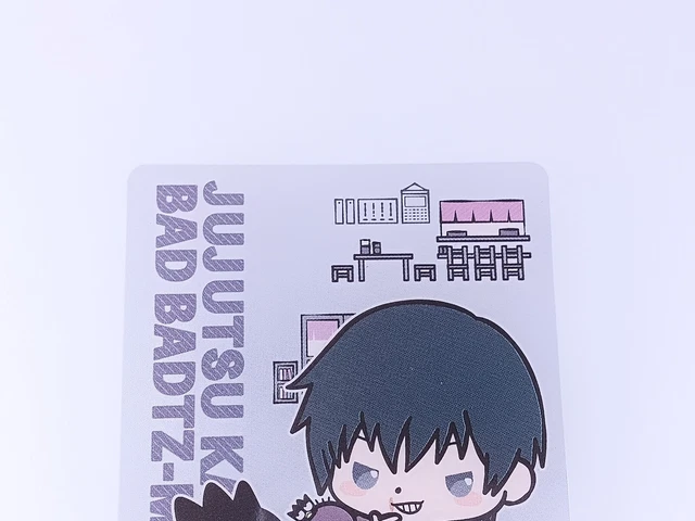 TOJI FUSHIGURO BAD Badtz-Maru Sanrio × Jujutsu Kaisen Clear Card From ...