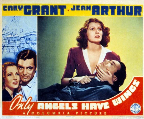 ONLY ANGELS HAVE Wings lobby card Cary Grant Rita Hayworth 1939 Movie ...