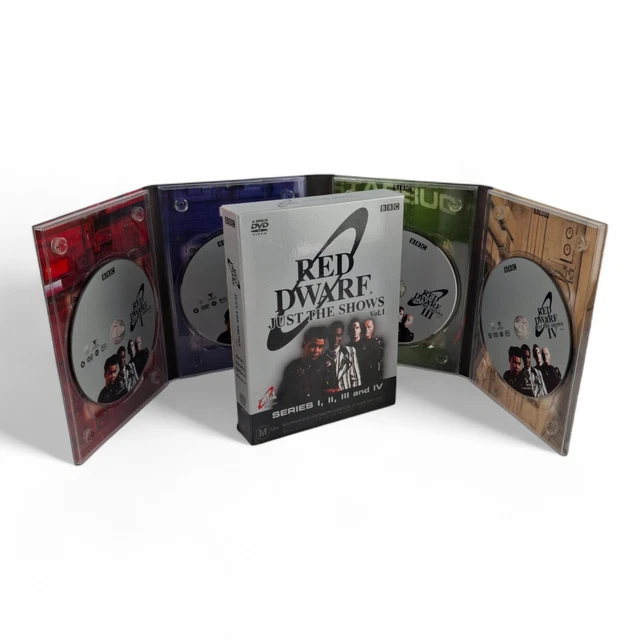 RED DWARF : Series 1-4 DVD BOX SET (Reg 2 & 4, 2004, 4-Disc Set) $17.99 ...