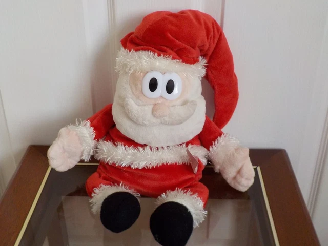 CHRISTMAS SANTA CLAUSE Giggles & Rolls Around Very Amusing 🎅 Must See ...