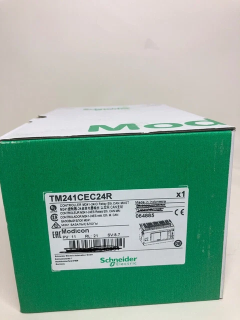 NEW SCHNEIDER TM241CEC24R PLC programmable controller $648.00 - PicClick