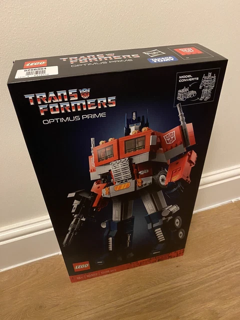 LEGO ICONS OPTIMUS Prime Transformers Robot Model Set 10302 £125.47 ...