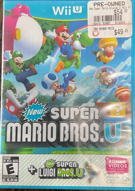NEW SUPER MARIO Bros Wii U £11.14 - PicClick UK