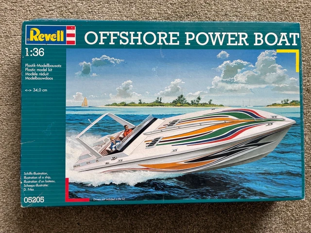 RARE REVELL 05205. Offshore Power Boat. 1/36 Scale. Sealed. £37.10 ...