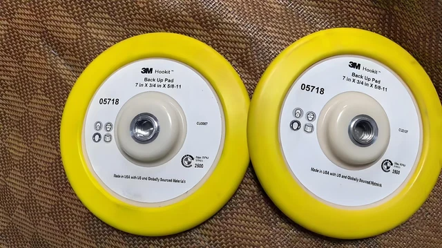3M 05718 PERFECT-IT Buffing Polishing Back-Up Pad (7 in.) New Old Stock ...