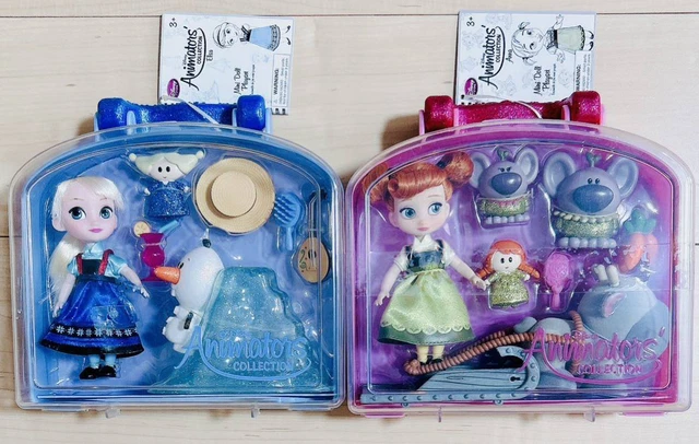 DISNEY ANIMATOR DOLL Elsa Anna Frozen 2 Piece Set Princess Dress Up £ ...