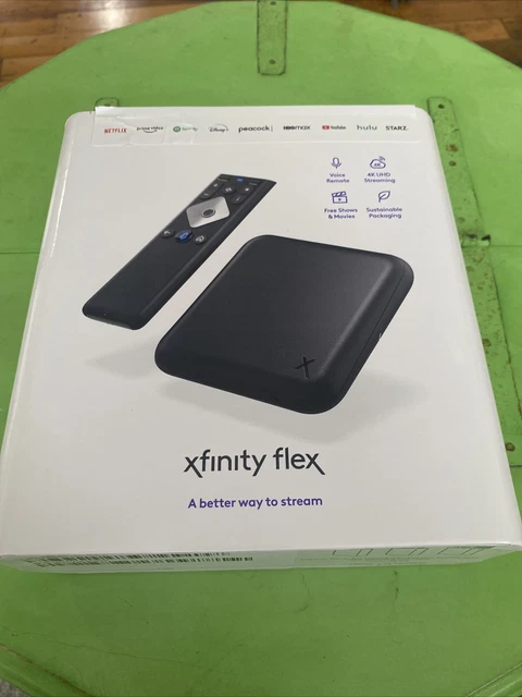 BRAND NEW XFINITY Flex 4K UHD Streaming TV Box & Voice Remote $25.99 ...