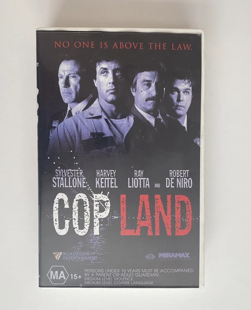 COP LAND [VHS] Roadshow Video Big Box Ex-Rental Tape Stallone 1997 $15. ...