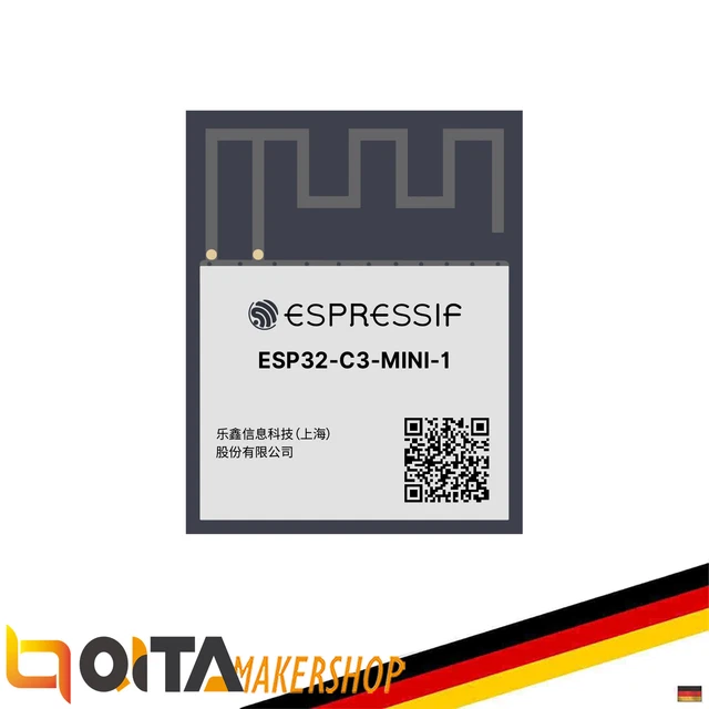 Espressif Esp32 C3 Mini 1 H4 Wifi Bluetooth Le Mcu Module Risc V 4mb