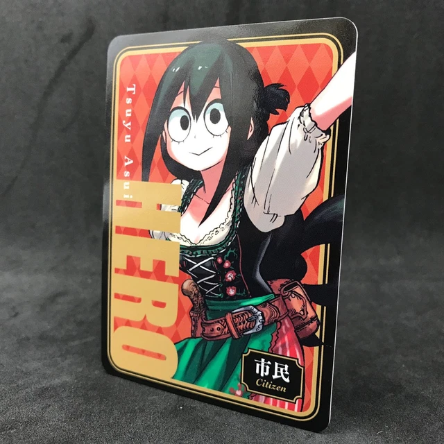 My Hero Academia Jin Rou Tsuyu Asui Citizen Japanese Collectable Card Anime £763 Picclick Uk