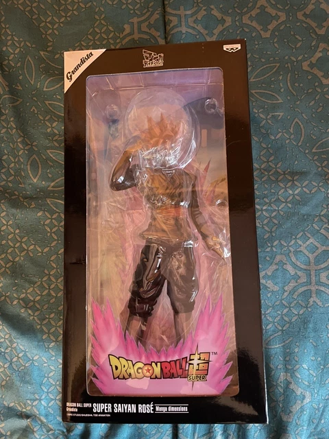 DRAGON BALL GRANDISTA Manga Dimensions 11" SUPER SAIYAN ROSE GOKU BLACK ...