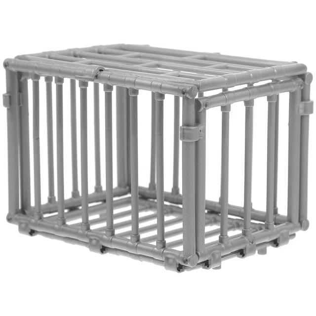 MINI CAGE MODEL Animal Cage Model Cage Prop Miniature Cage Model Toy ...