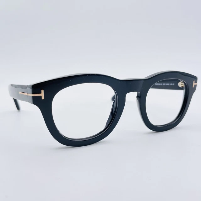 TOM FORD EYEGLASSES BLACK SQUARE glasses frame MOD: TF5873-B 001 £255. ...
