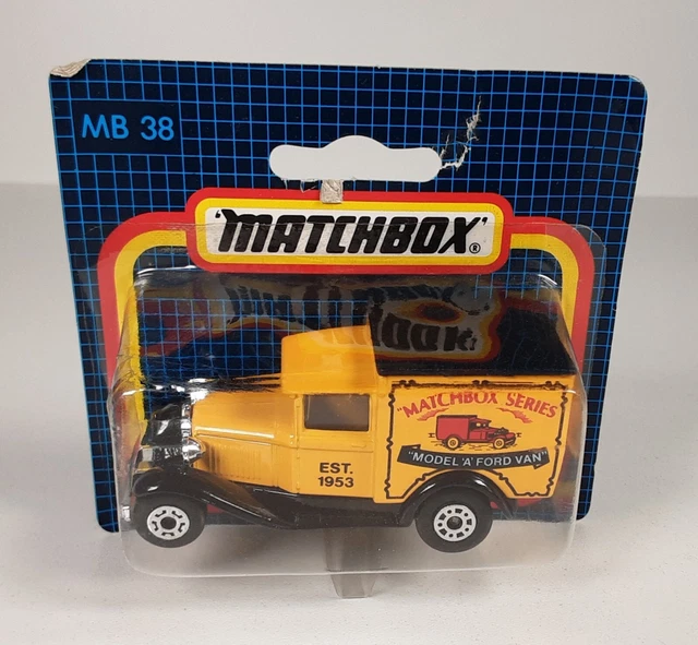 MATCHBOX MB 38, Series 1-75, Model A Ford Van, Thailand, 1:52, OVP, # ...