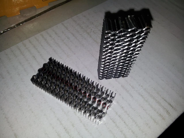 OMER CF10 CORRUGATED Fasteners 24.4mm x 10mm fit Bostitch CF15-1-E plus ...