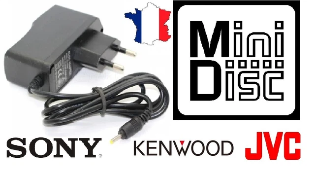 CHARGEUR MINIDISC SONY Mz-R90 Mz-R91 Mz-R70 Mz-R55 Mz-R500 R501 R505 ...