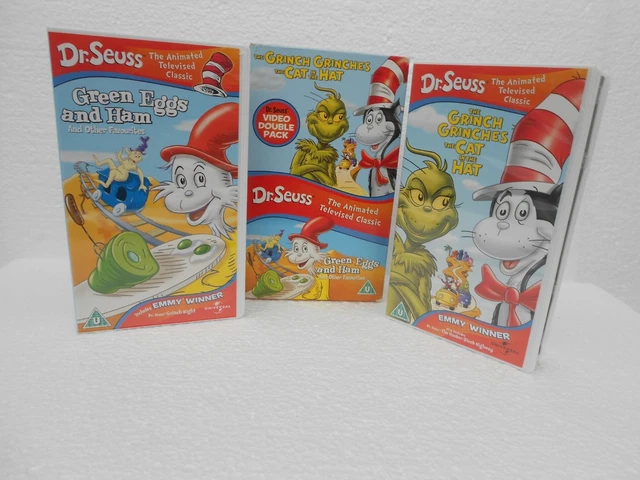 VHS DOUBLE PACK ~ Dr. Seuss, Animated Televised Classic. £8.00 ...