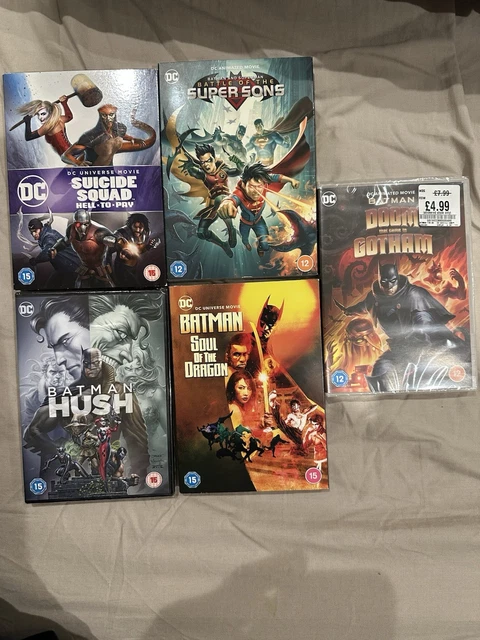 DC ANIMATED MOVIE Bundle £20.00 - PicClick UK