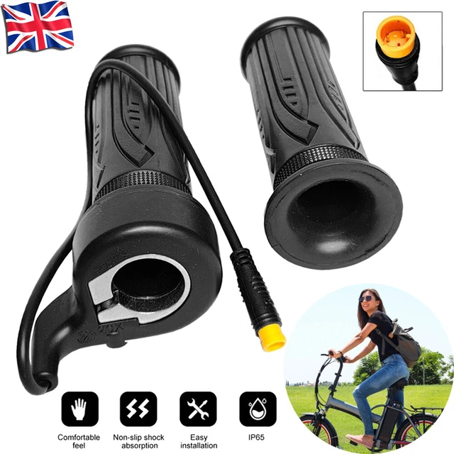 E-BIKE THROTTLE GRIP Electric Scooter Bicycle Speed Control Twist ...