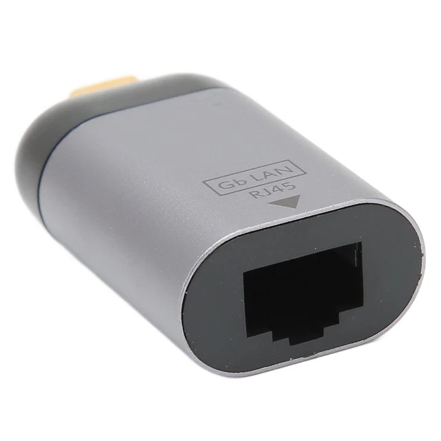 TYPE C TO RJ45 Gigabit Ethernet Adapter Male To Female USB C To ...