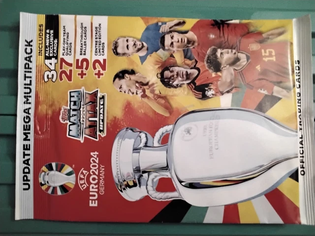 MATCH ATTAX UEFA EURO 2024 Germany - 1 Update Mega Multipack EUR 10,00 - PicClick DE