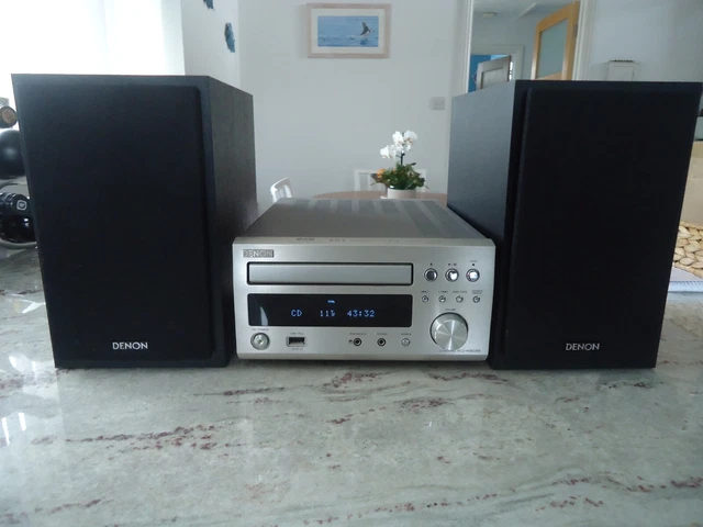 DENON RCD-M38 DAB/CD/FM/ DAB , HiFi , AUX CD Receiver System with Denon ...